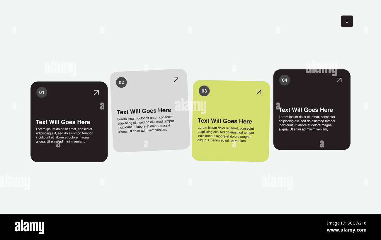 Business testimonial template design Stock Vector Images - Alamy