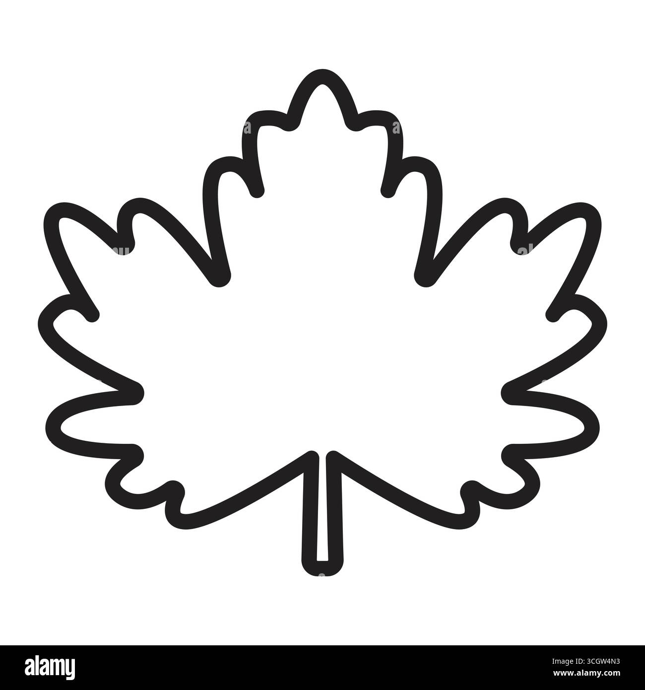 Organic leaf foliage nature Stock Vector Images - Alamy