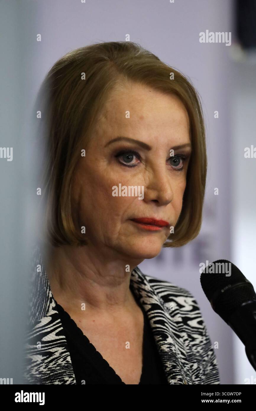 Incoming Senate President Laura Itzel Castillo Holds News Conference ...