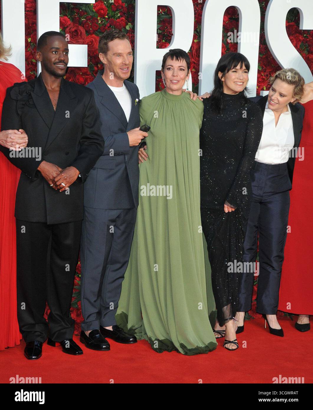 Ncuti Gatwa, Benedict Cumberbatch, Olivia Colman, Zoe Chao and Kate ...