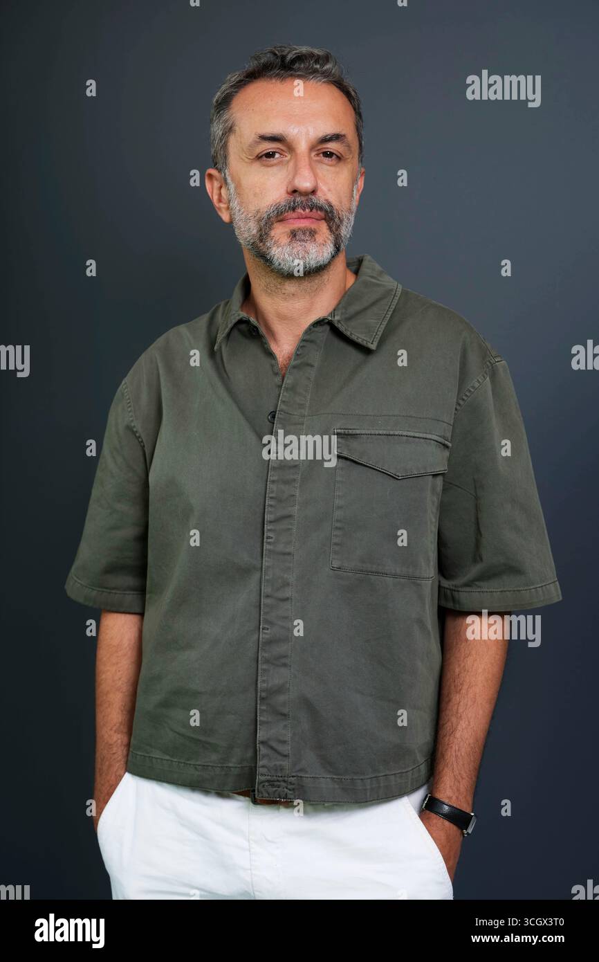 Director Nicolangelo Gelormini poses for a portrait photograph for the ...