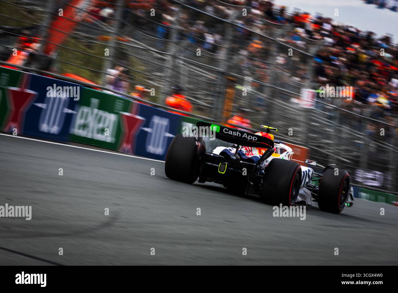 Liam Lawson of New Zealand and Visa Cash App RB Formula One Team seen ...