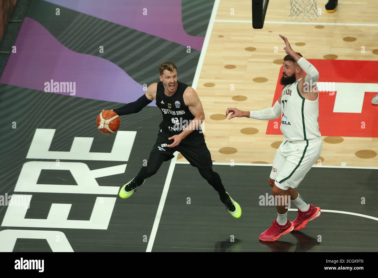30 August 2025, Finland, Tampere: Basketball: European Championship ...
