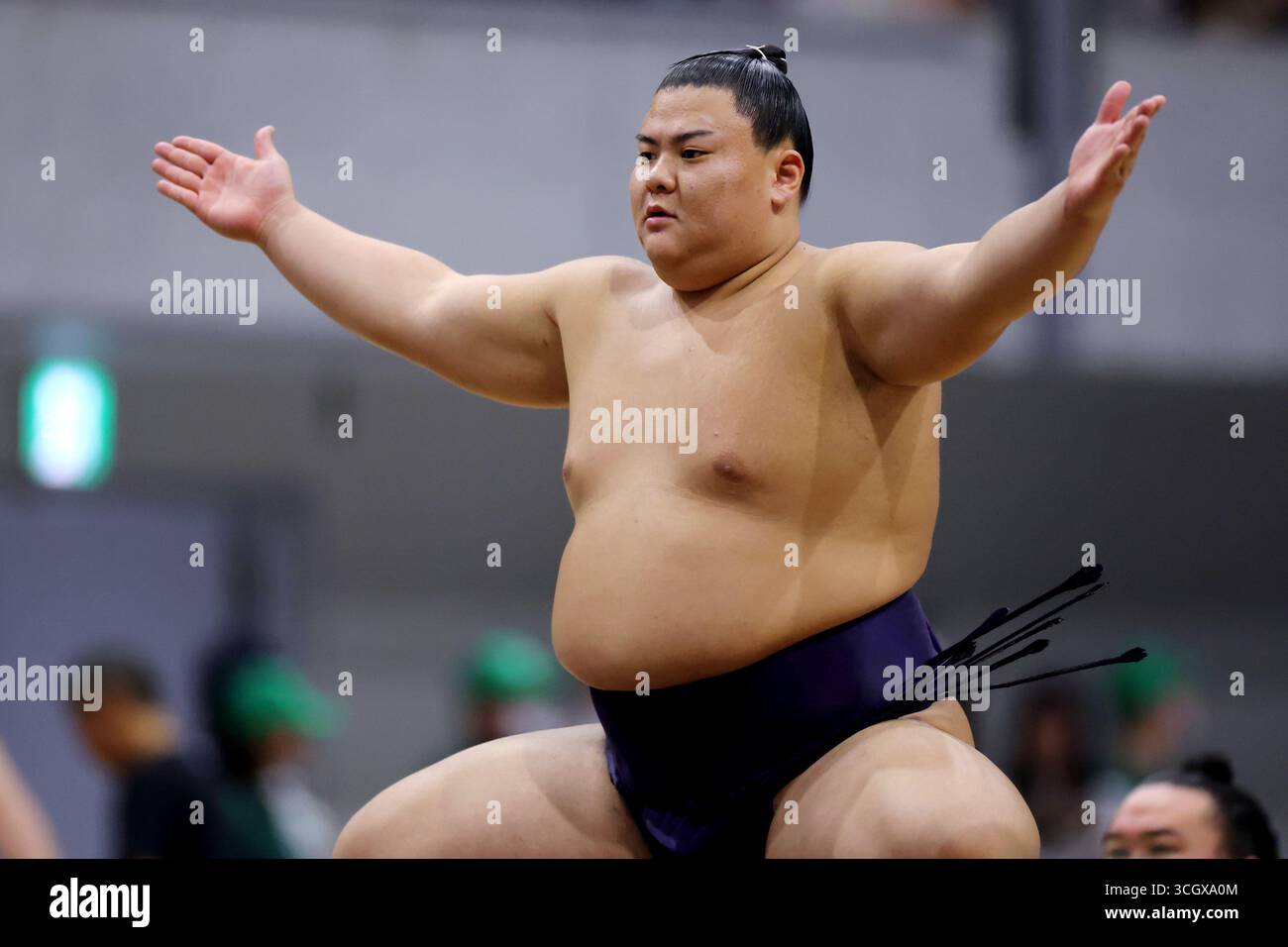 Tokyo, Japan. 28th Aug, 2025. Kusano Sumo : Tachikawa Tachihi Sumo ...
