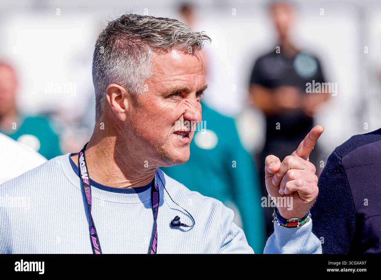 former f1 driver and now analist for sky Germany Ralf Schumacher of ...