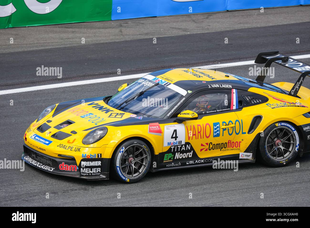 ZANDVOORT, NETHERLANDS - AUGUST 30: Jaap van Lagen of Proto Huber ...