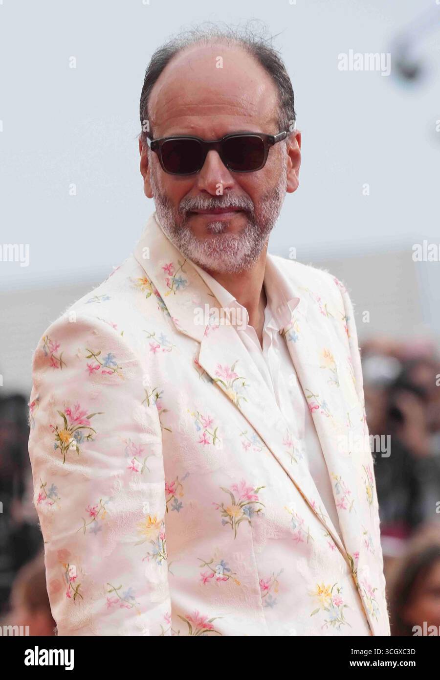 Luca Guadagnino arrives on the red carpet for the screening of the film ...