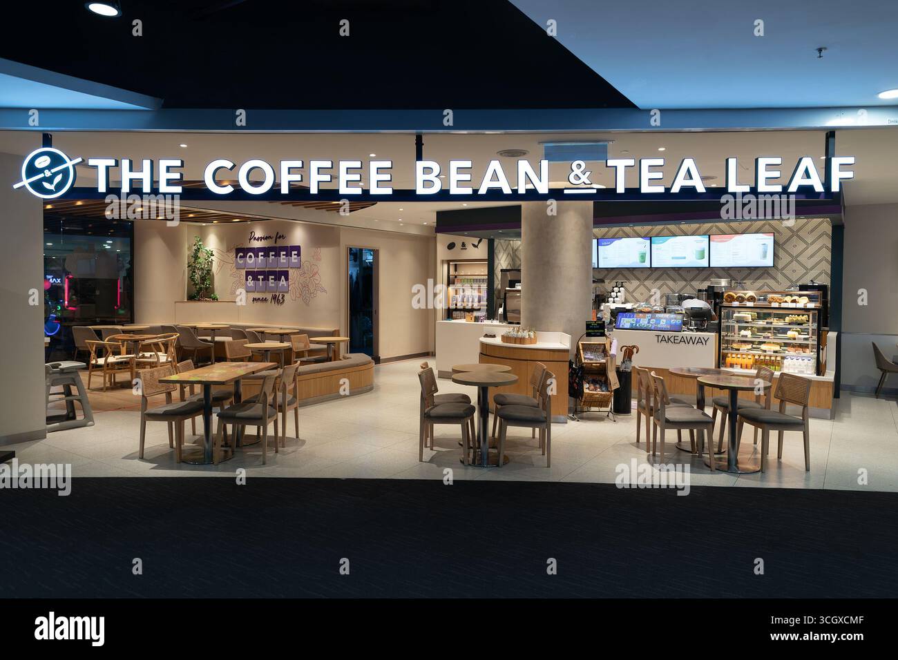 Sepang, Malaysia - July 29, 2024: The Coffee Bean and Tea Leaf cafe ...