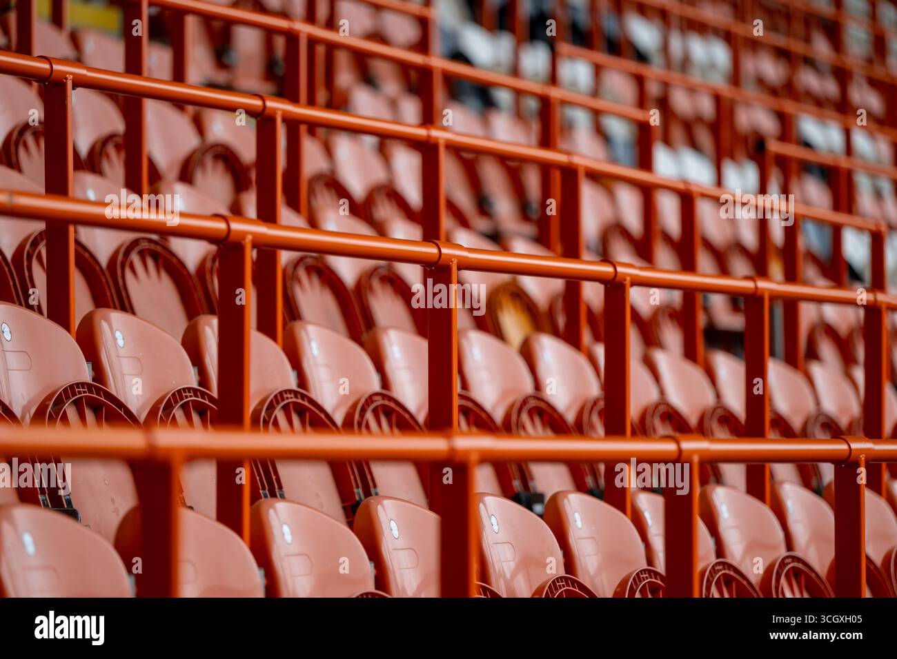 New standing area at the Bloomfield Road Stadium, home ground for ...