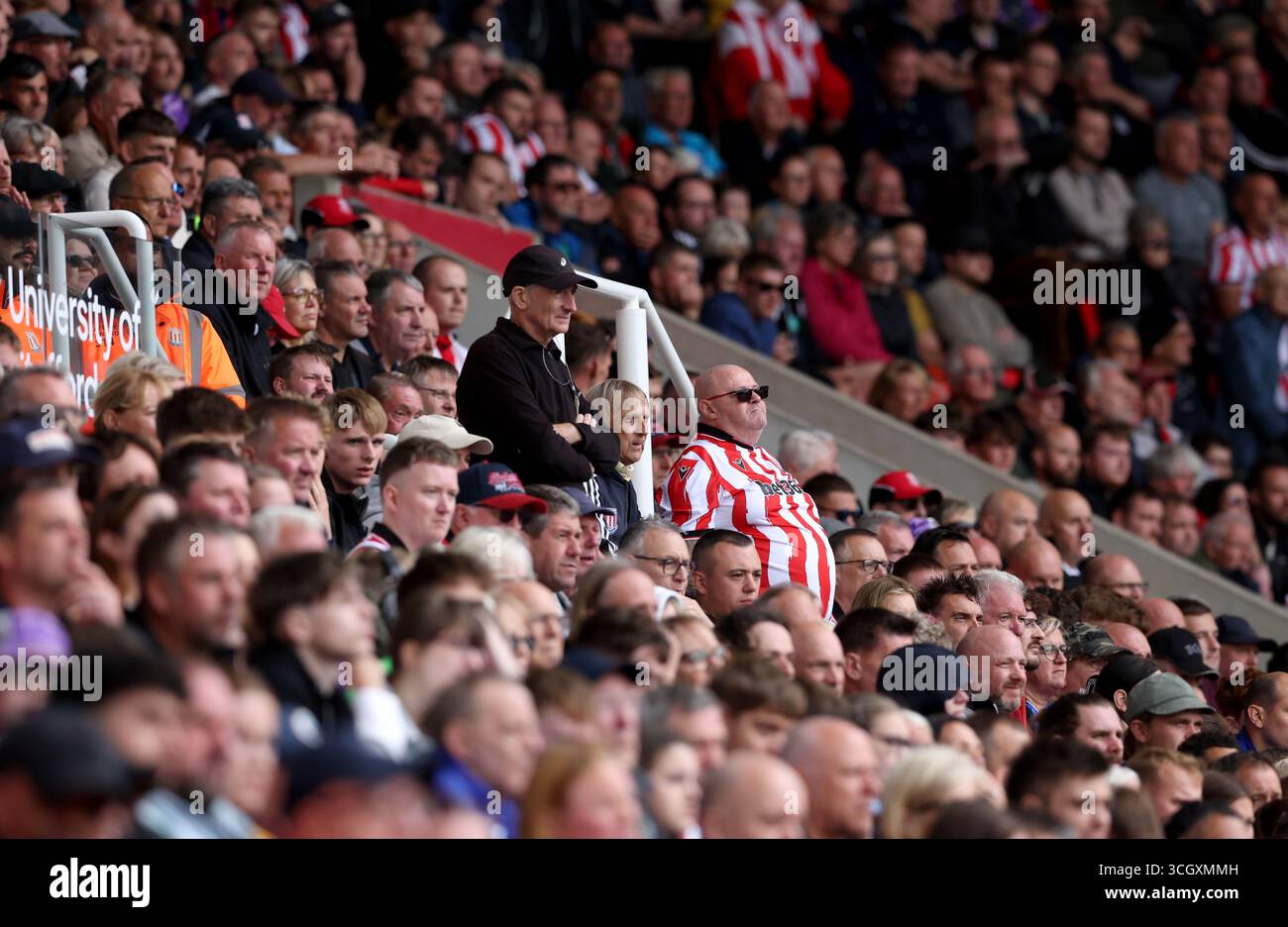 Stoke City fans during the Sky Bet Championship match at the Bet365 ...