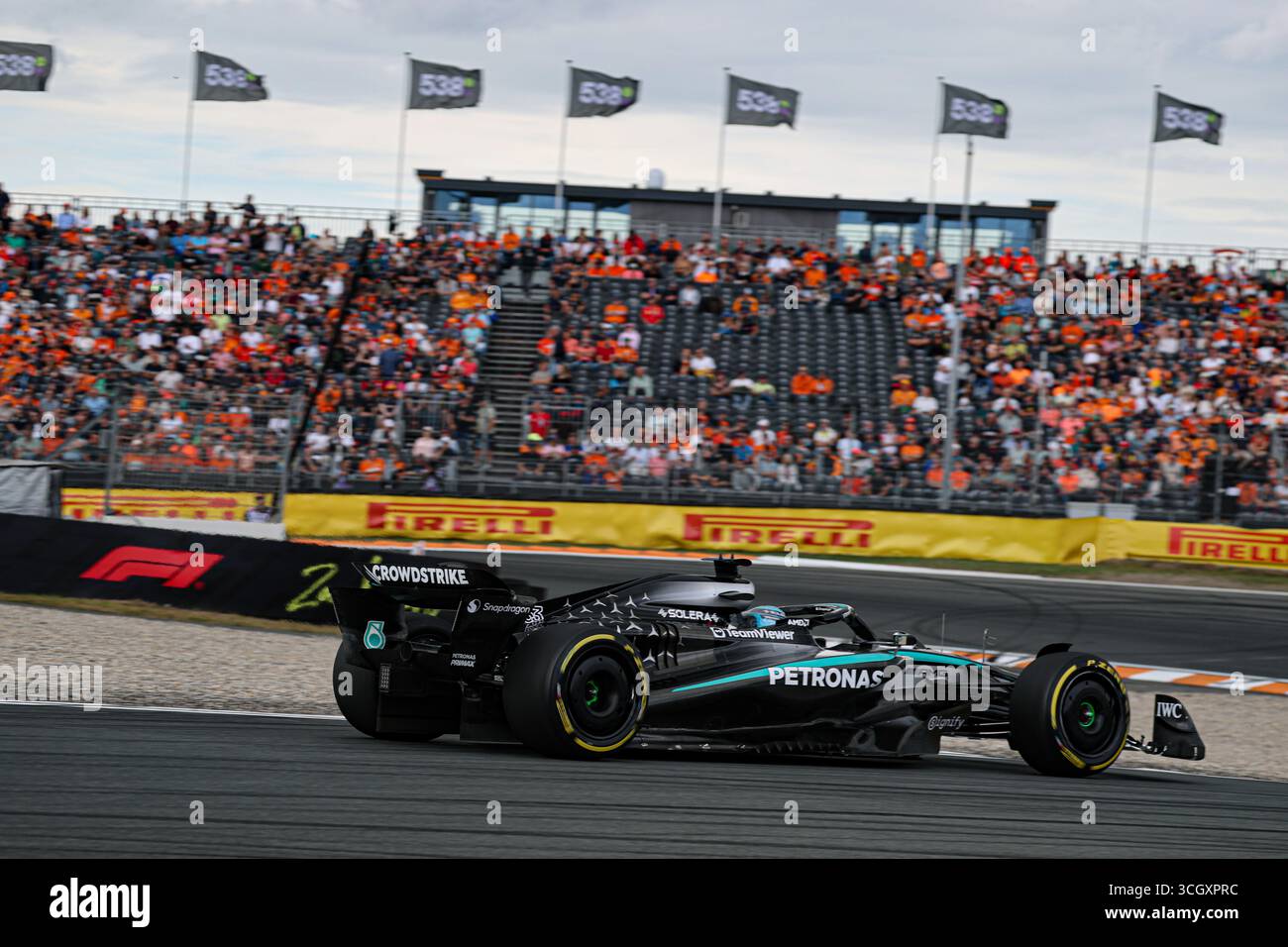 August 29, 2025, Zandvoort, Rieti, Nederlands: George Russell (GBR ...