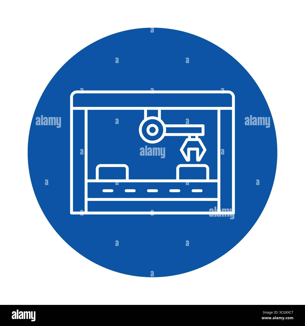 Loading automation system Cut Out Stock Images & Pictures - Alamy