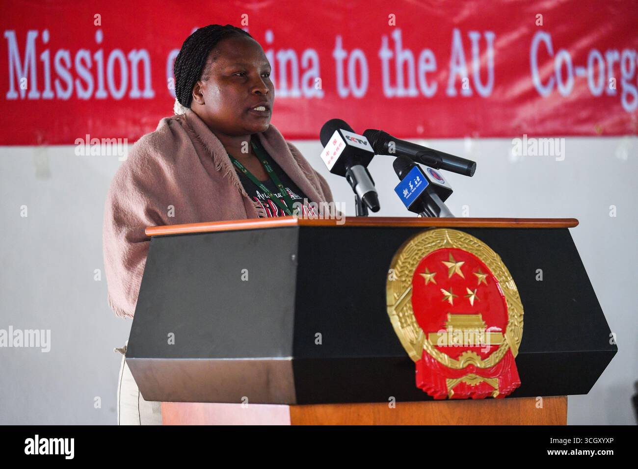 (250830) -- ADDIS ABABA, Aug. 30, 2025 (Xinhua) -- Patience Mhuriro ...