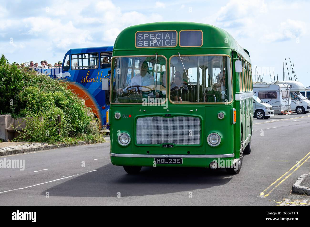 Gosport England - August 4 2024: the provincial society stokes bay bus ...