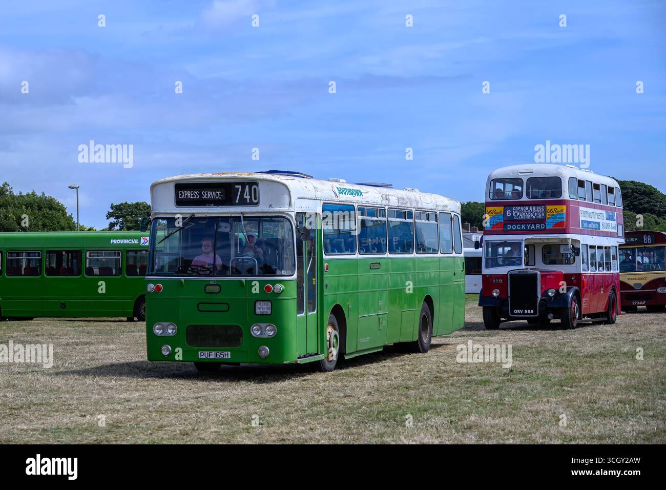 Provincial society bus rally hi-res stock photography and images - Alamy