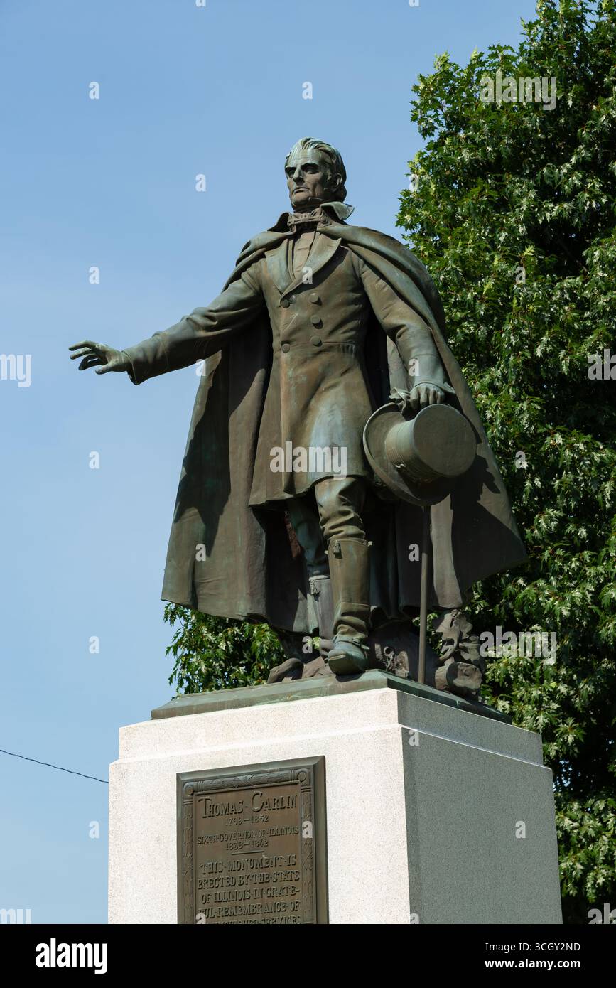 Carrollton, Illinois - United States - July 22nd, 2025: The Governor ...