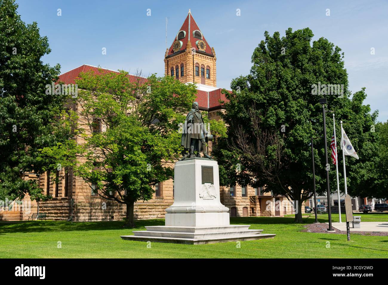 Carrollton, Illinois - United States - July 22nd, 2025: The Governor ...