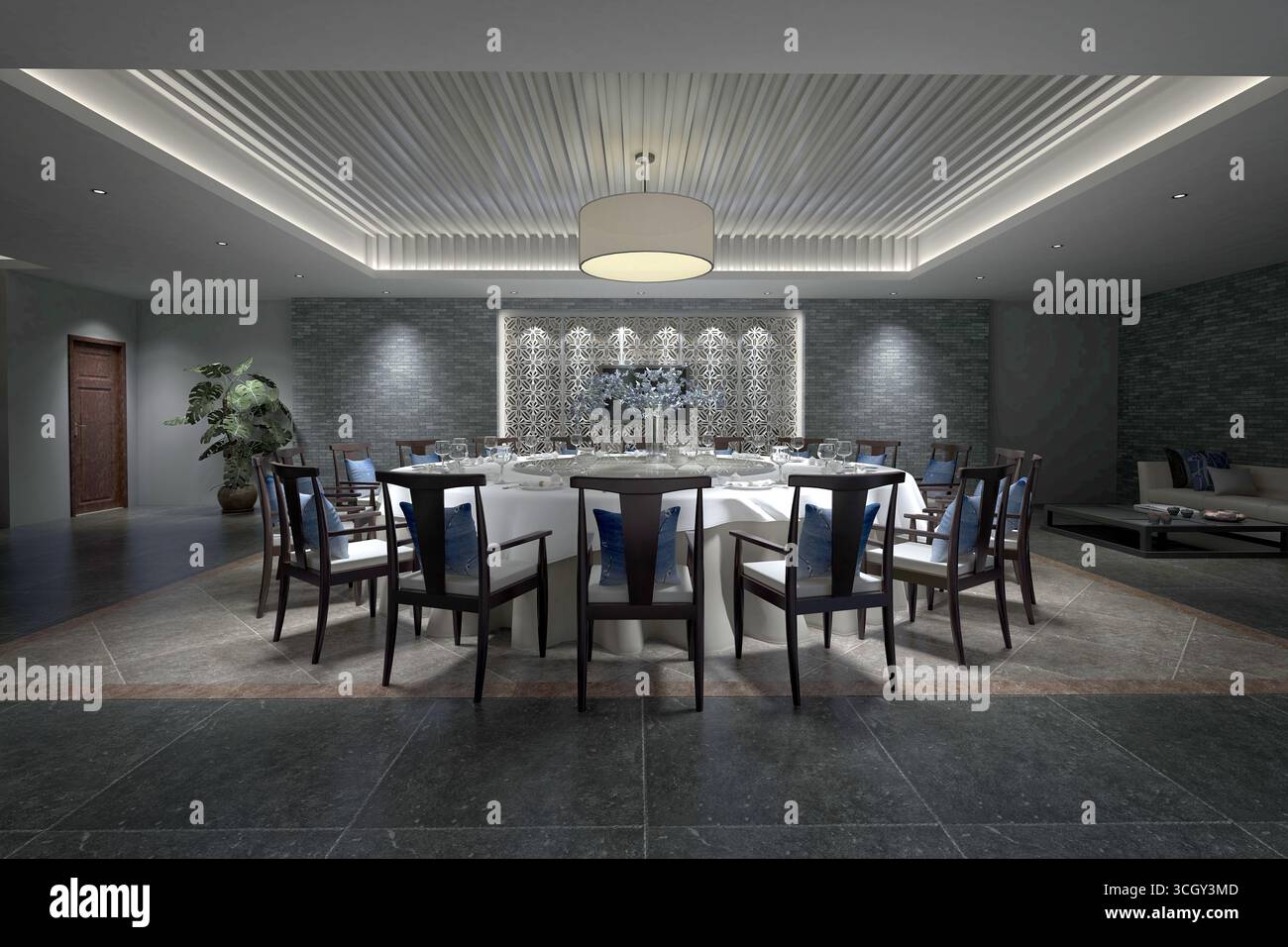 Contemporary dining hi-res stock photography and images - Alamy