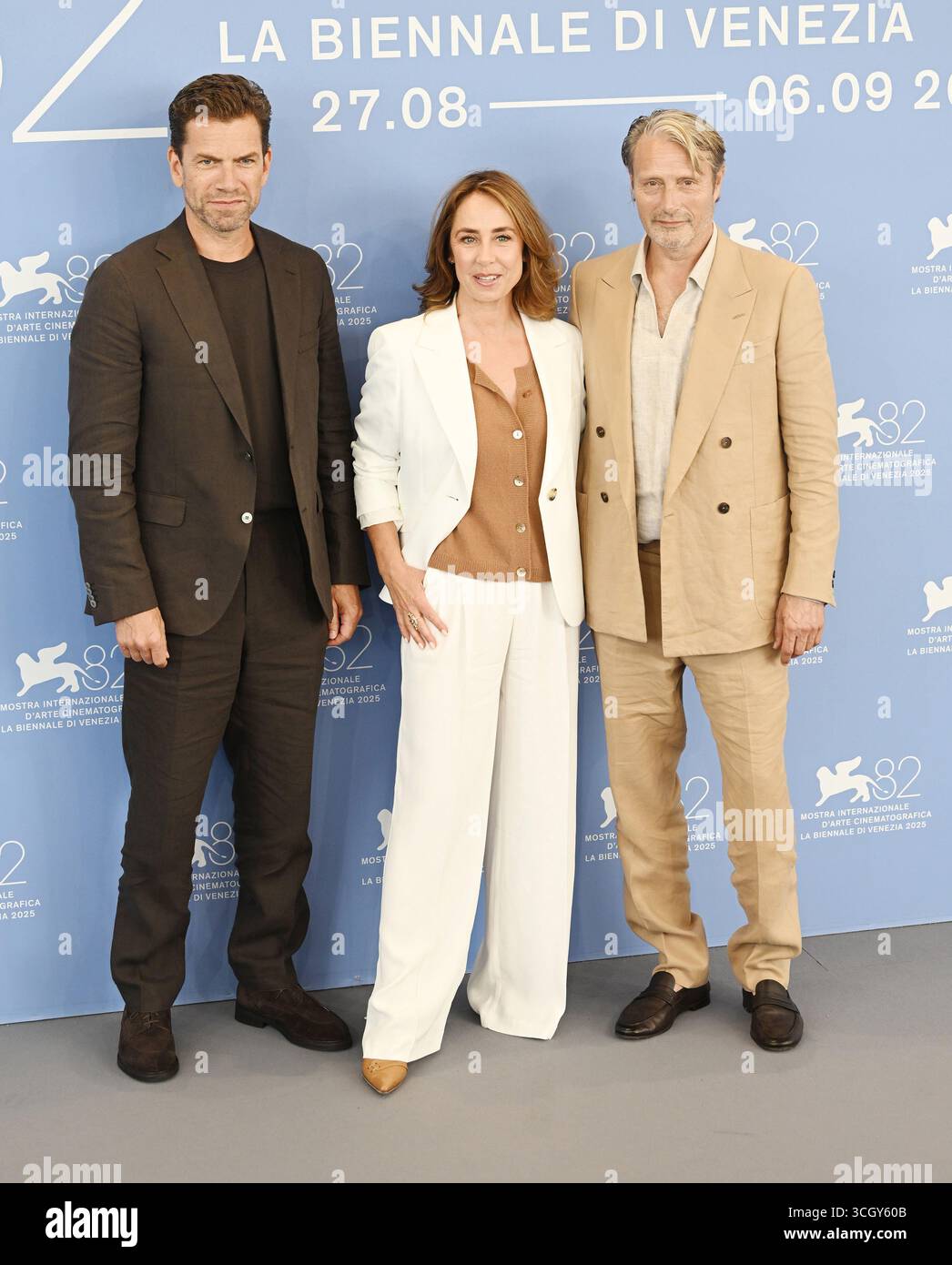 Danish actors Mads Mikkelsen, Nikolaj Lie Kaas and Sofie Grabol attend ...