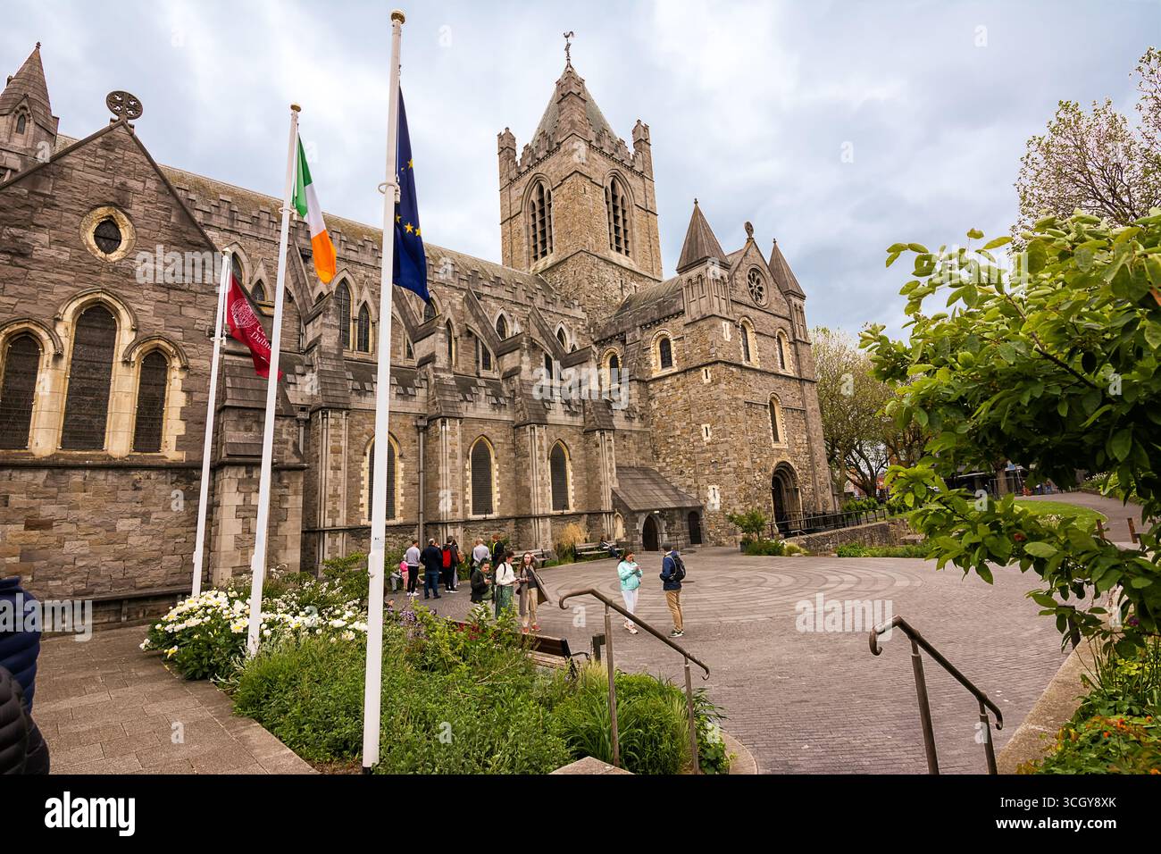 Dublin, Ireland - May 23, 2024: Christ Church Cathedral in Dublin ...