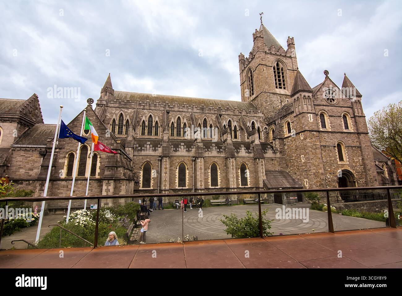 Dublin, Ireland - May 23, 2024: Christ Church Cathedral in Dublin ...