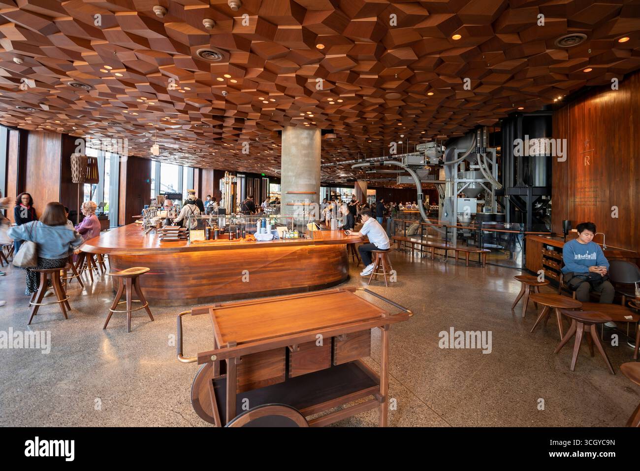 Starbucks, Starbucks Reserve Roastery, largest branch worldwide ...