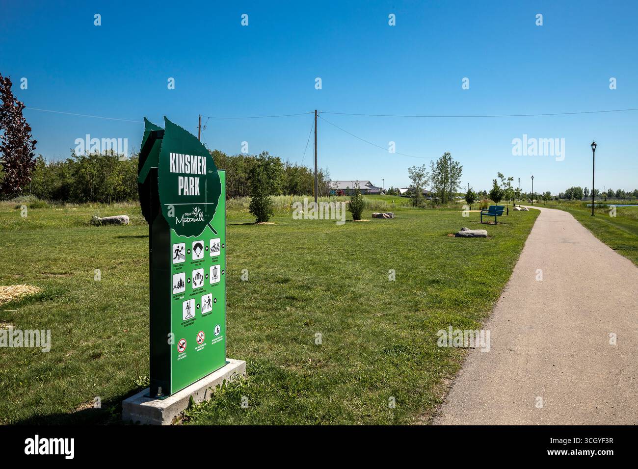 Kinsmen Park is located in Martensville, Saskatchewan Stock Photo - Alamy