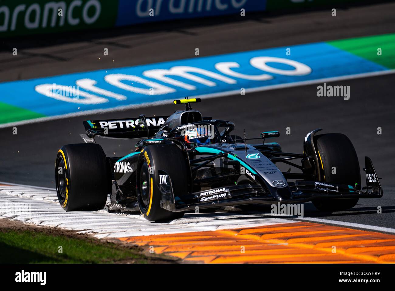 Mercedes-AMG PETRONAS F1 Team's Italian driver Andrea Kimi Antonelli ...