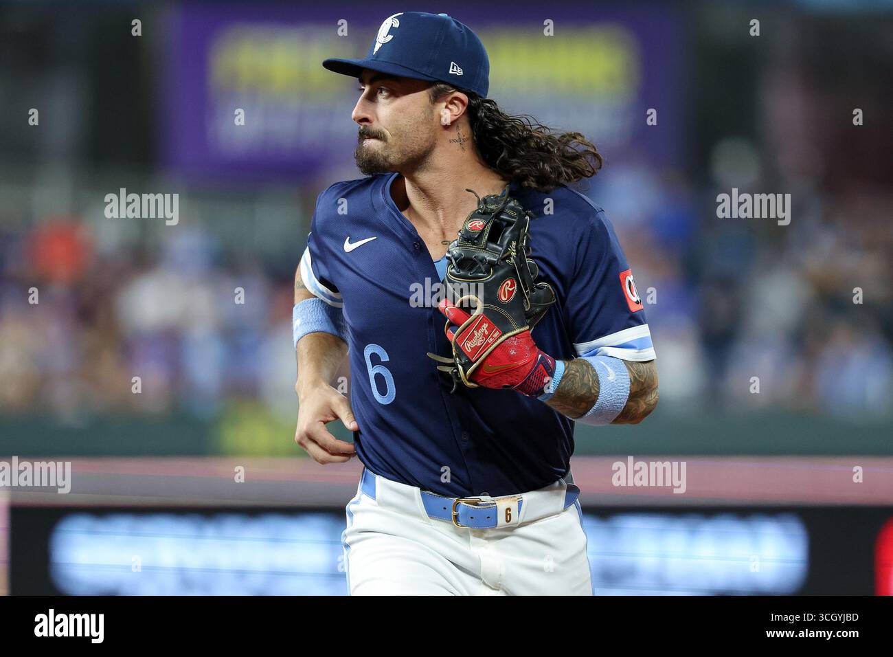 August 29, 2025: Kansas City Royals second baseman Jonathan India (6 ...