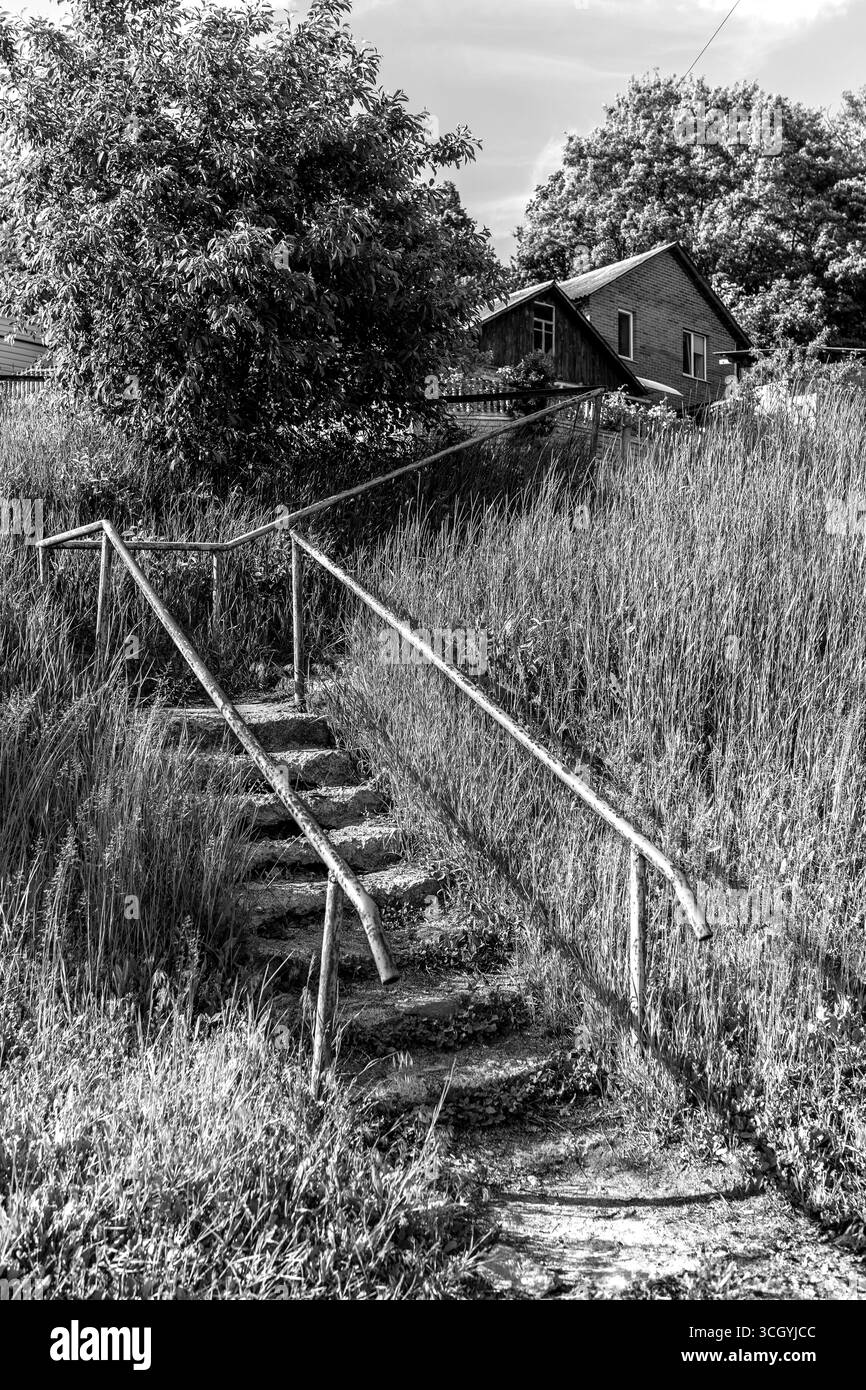 Rustic orange Black and White Stock Photos & Images - Alamy