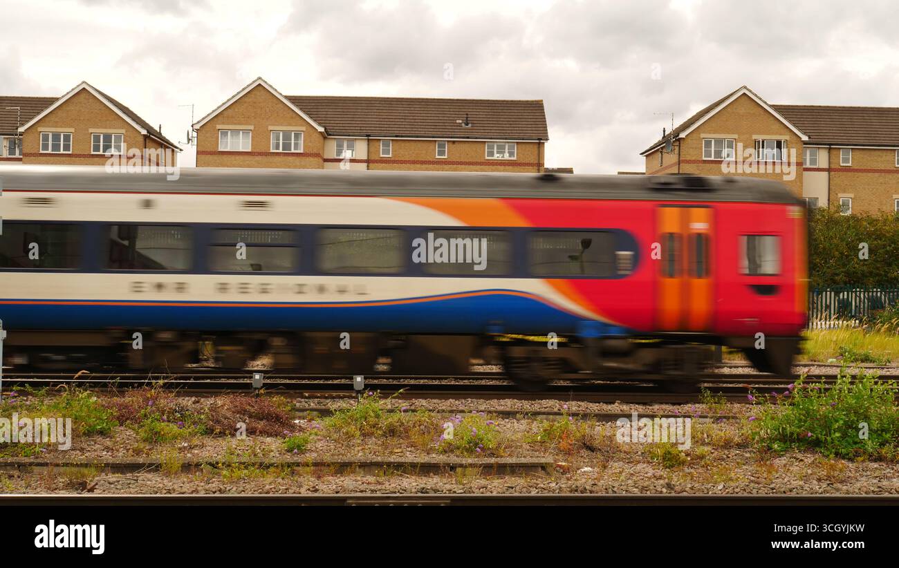 Regional train travels through hi-res stock photography and images - Alamy