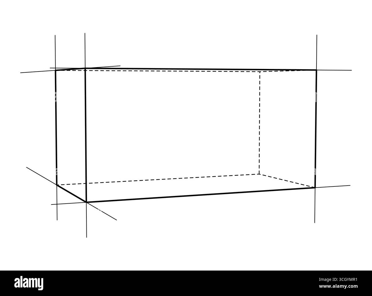 Abstract Geometric Lines. Vector Stock Vector Image & Art - Alamy