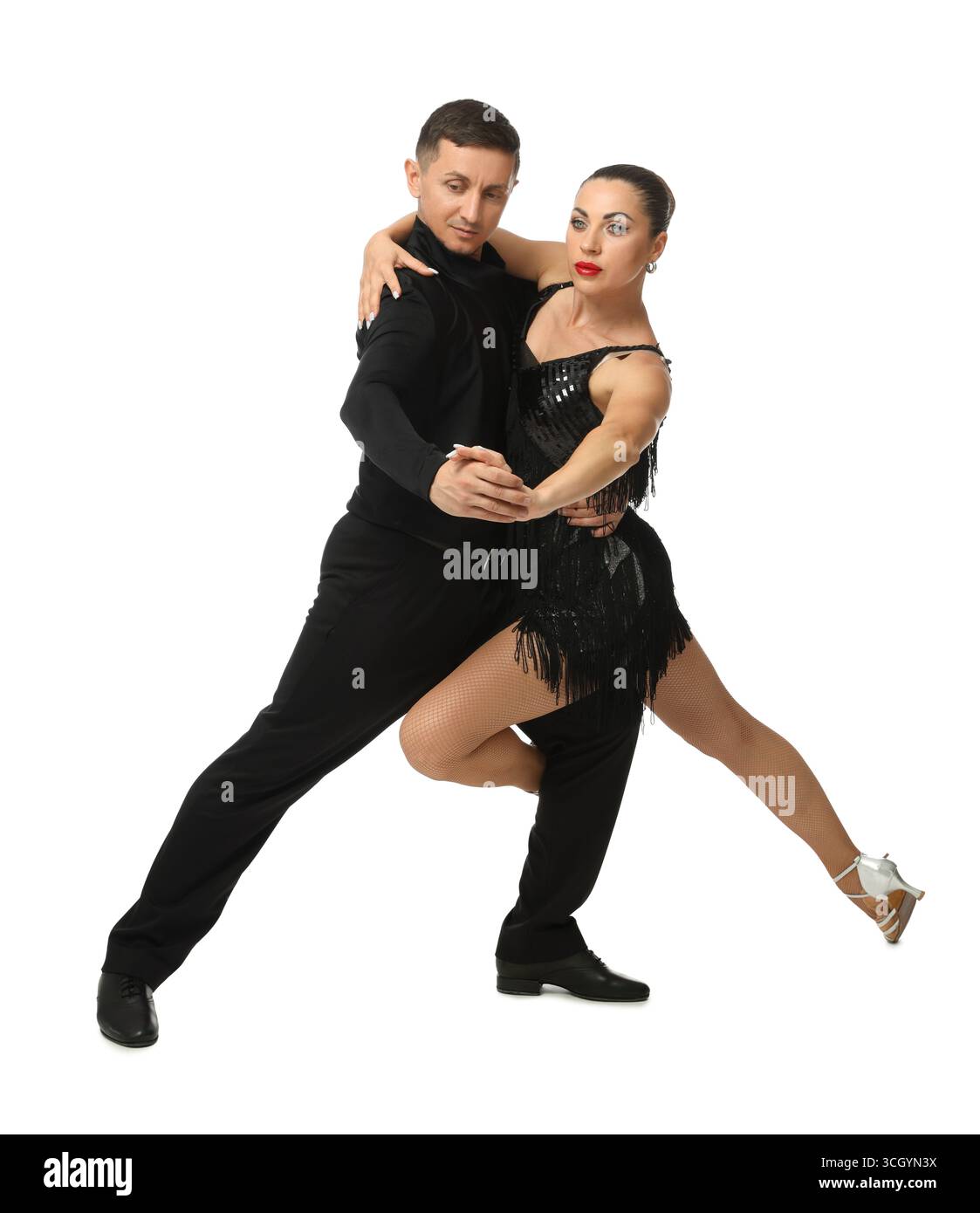 Woman dancer training professional Cut Out Stock Images & Pictures - Alamy