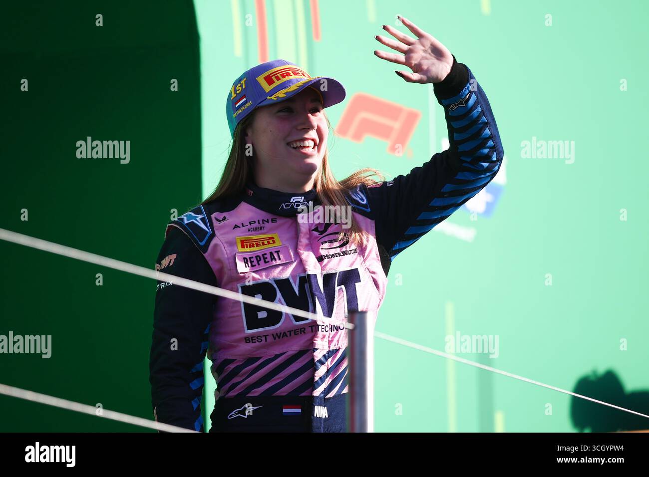 GADEMAN Nina (nld), Prema Racing, Supporter by Alpine, Tatuus F4-T421 ...