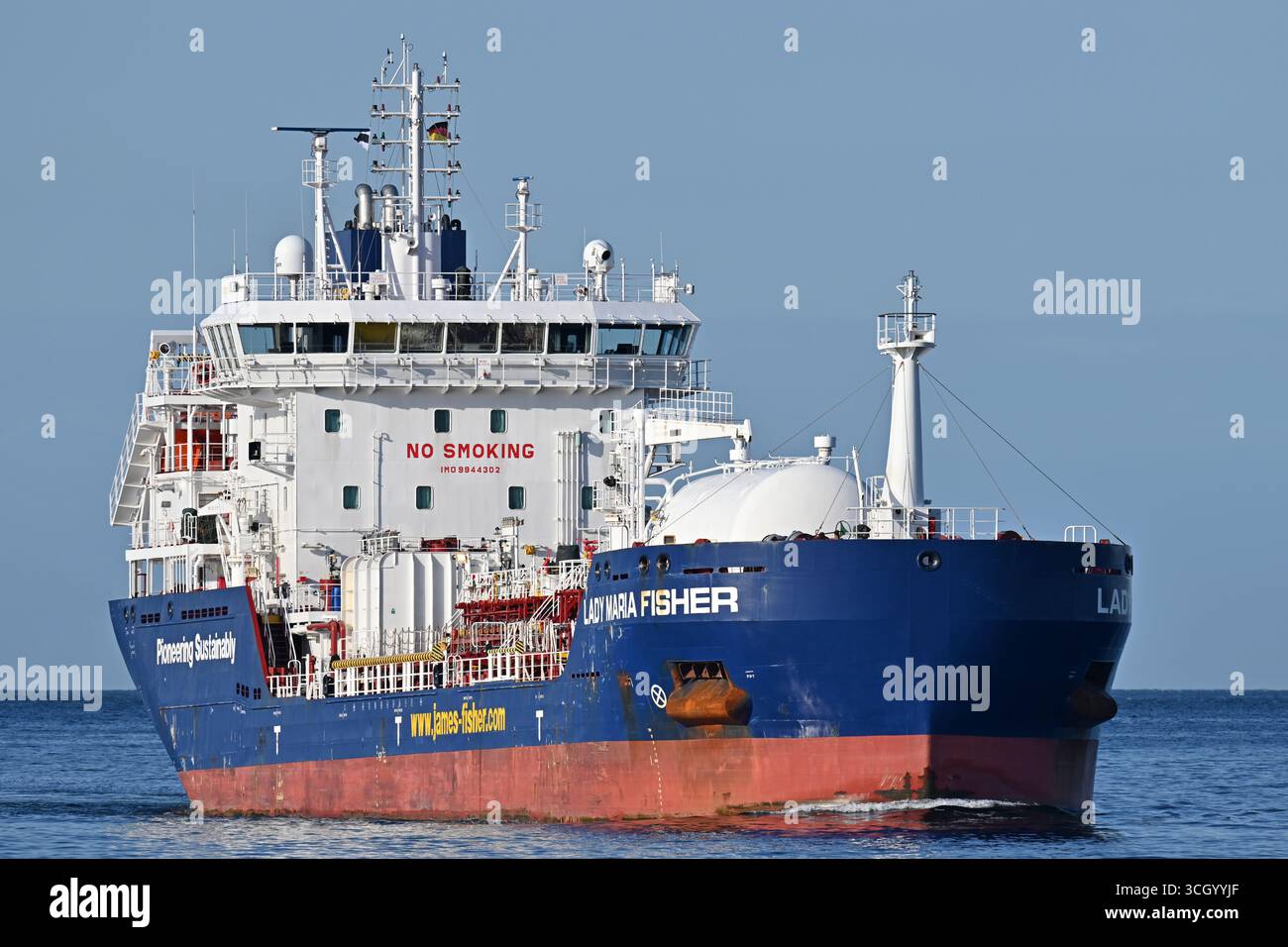 Chemical / Oil Products Tanker LADY MARIA FISHER Stock Photo - Alamy