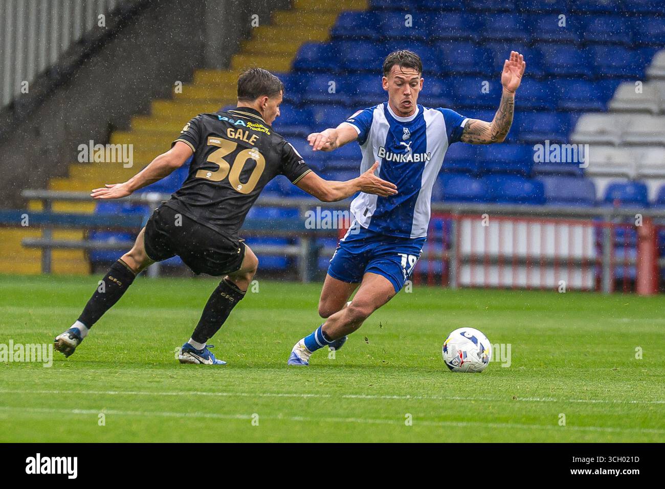 Oldham Athletic's Luke Hannant during the Sky Bet League 2 match ...