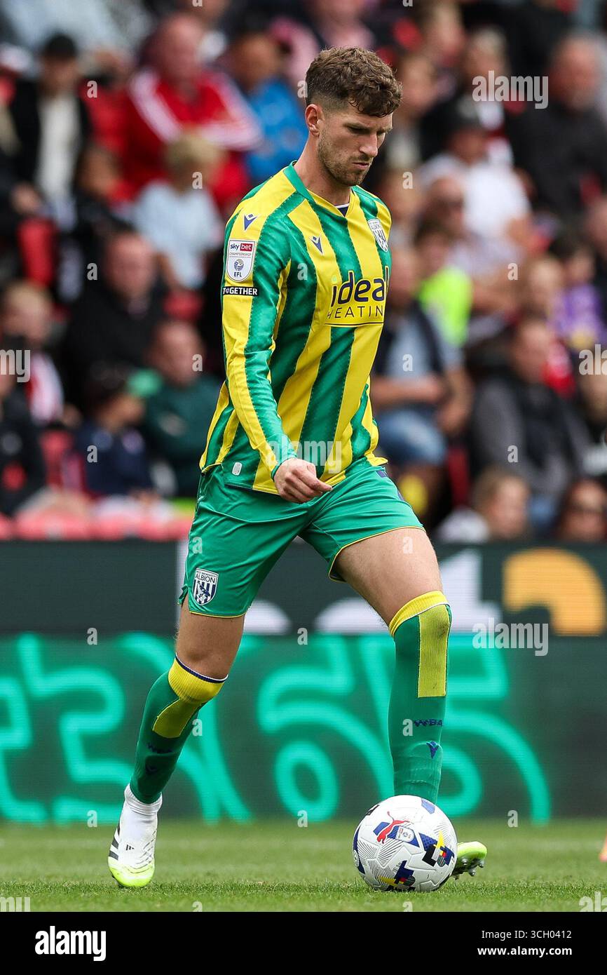 West Bromwich Albion’s Daniel Furlong during the Sky Bet Championship ...