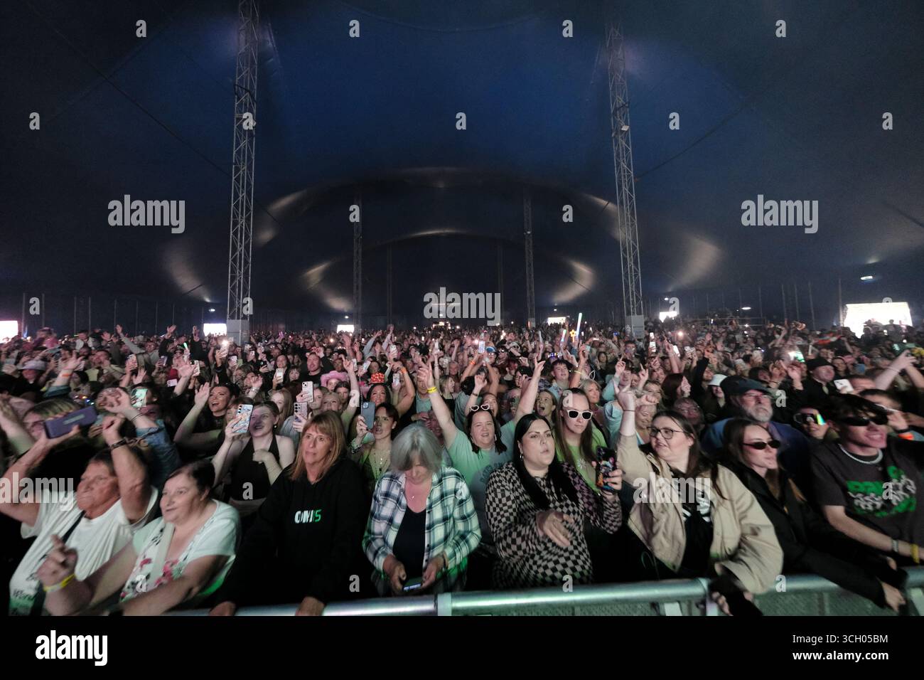 Jedburgh, UK. 30th Aug, 2025. Generation GBX performs onstage during ...