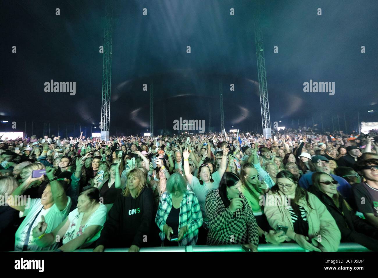 Jedburgh, UK. 30th Aug, 2025. Generation GBX performs onstage during ...