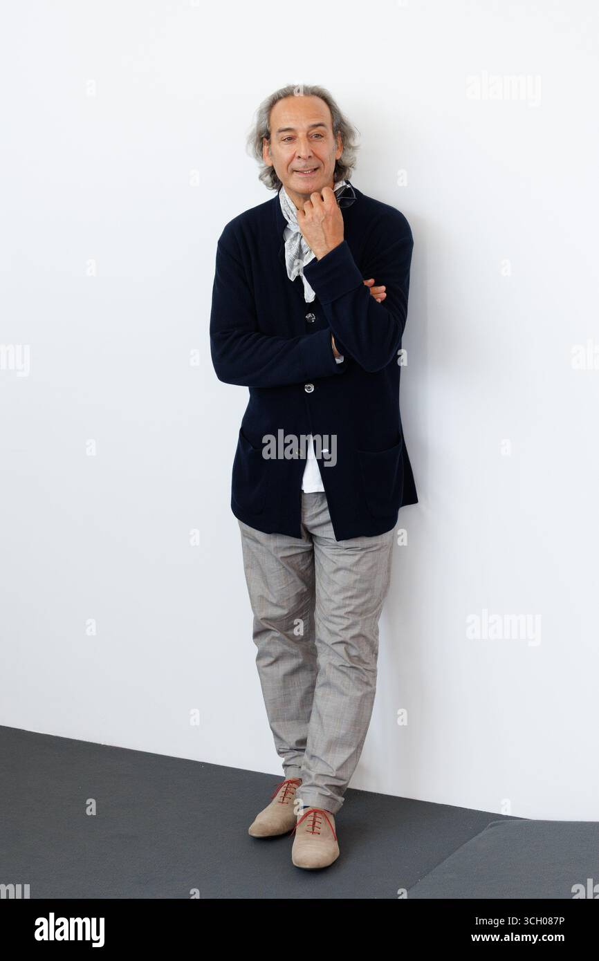 Alexandre Desplat attends the "Frankenstein" photocall during the 82nd ...