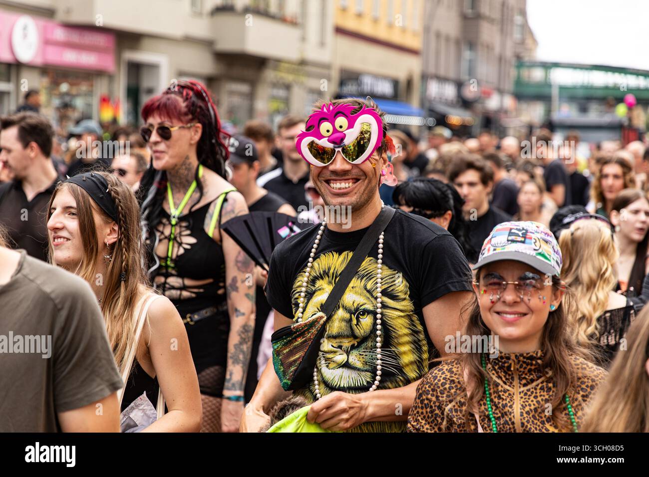 Thousands of revelers filled the streets of Berlin on August 30, 2025 ...