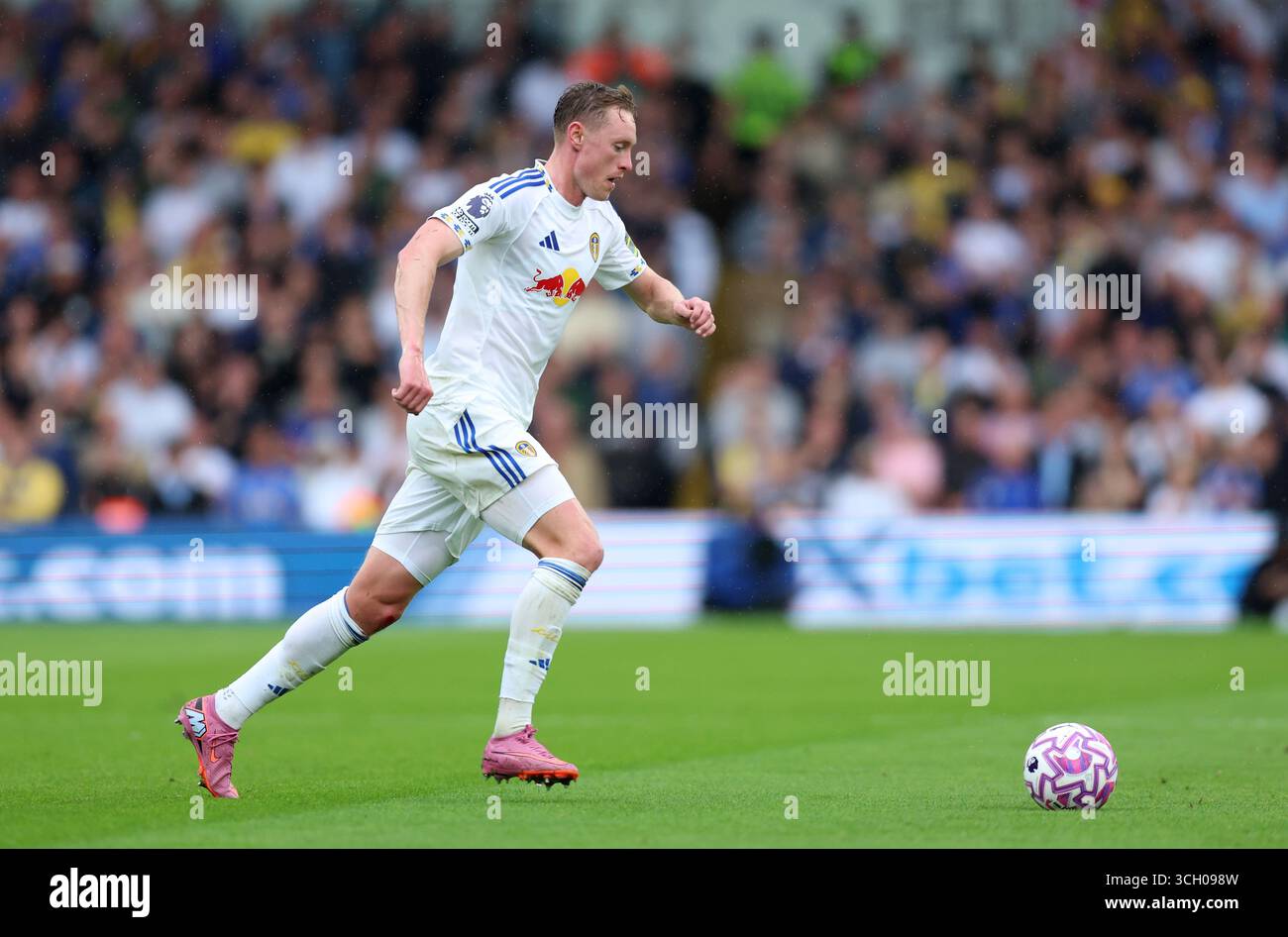 Leeds United's Sean Longstaff during the Premier League match at Elland ...