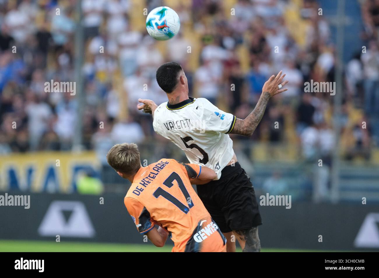 Lautaro Valenti of Parma Calcio 1913 during the soccer match between ...