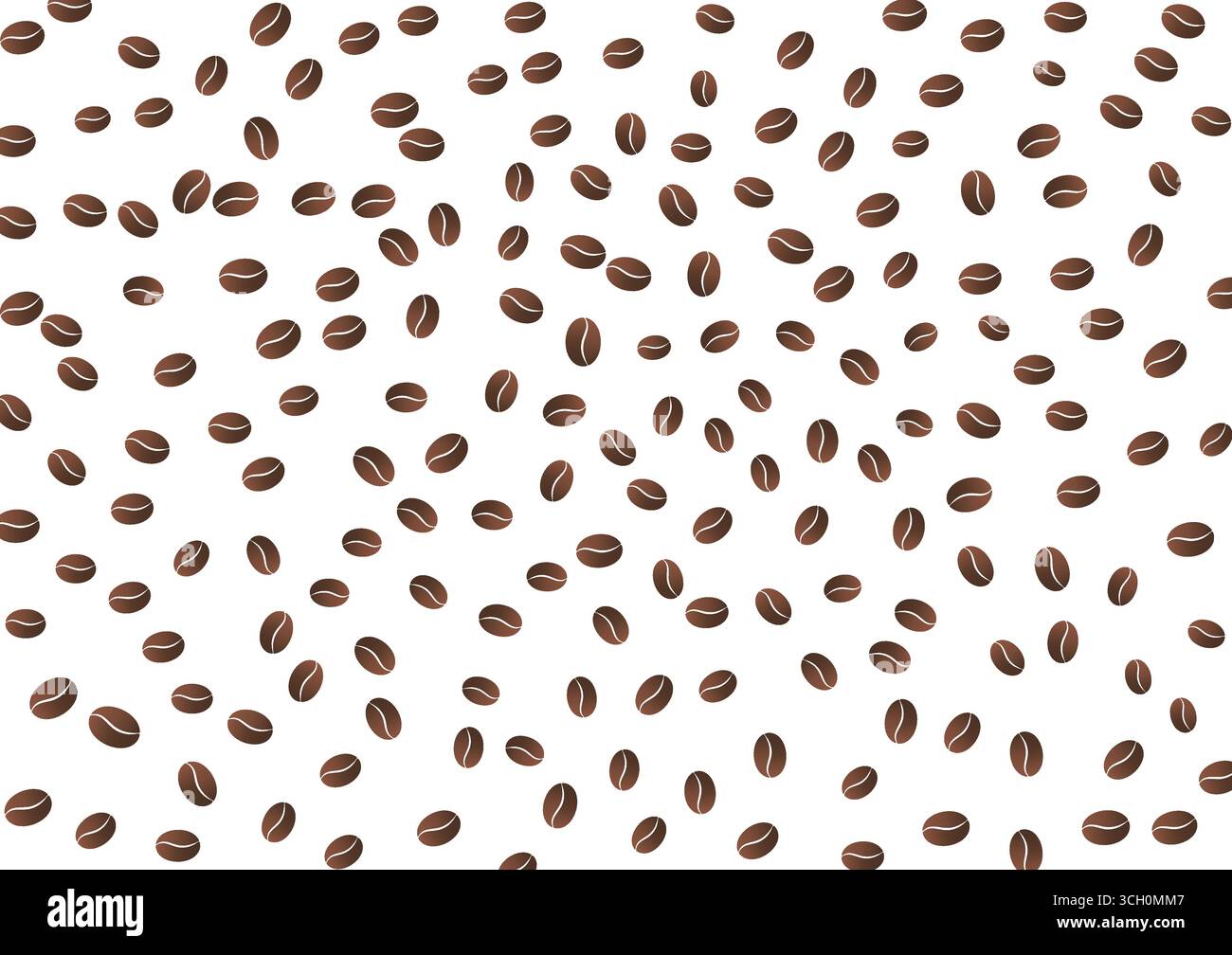 Macro robusta coffee beans Stock Vector Images - Alamy
