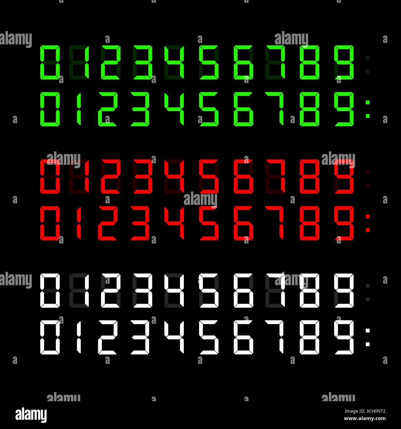 Tech countdown Stock Vector Images - Alamy