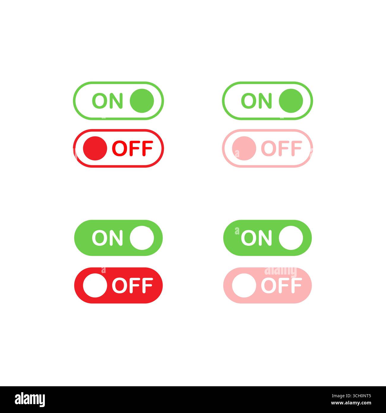 On the press Stock Vector Images - Alamy