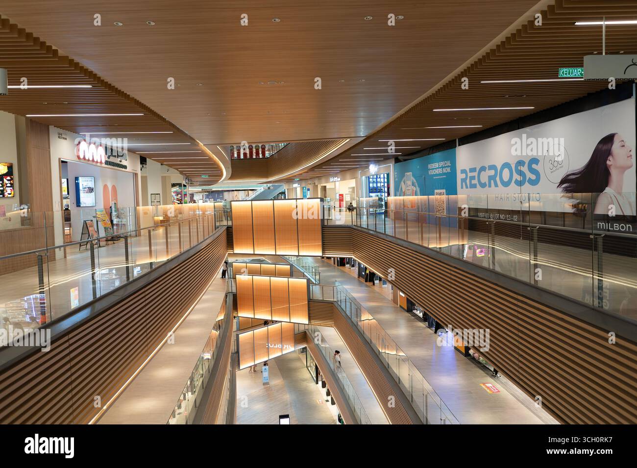 Kuala Lumpur, Malaysia - September 18, 2024: interior shot of the ...