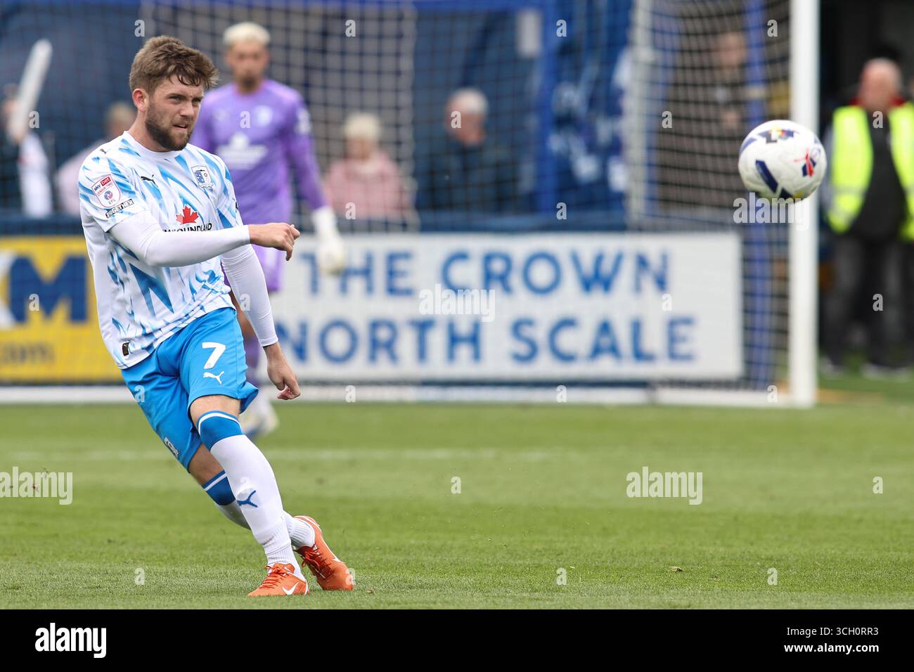 Ben Jackson Of Barrow during the Sky Bet League 2 match between Barrow ...