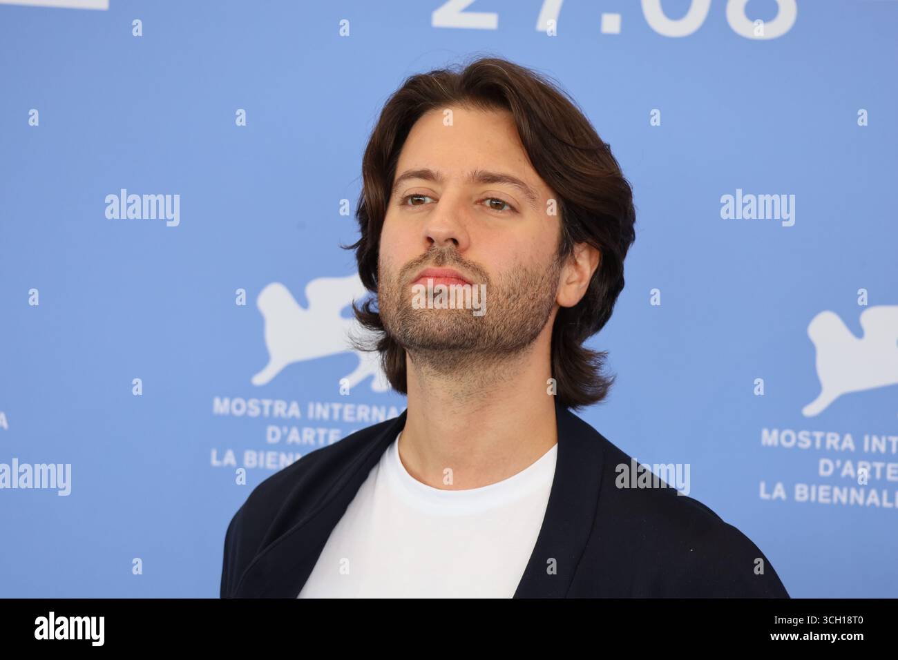 Venice, Italy, 30th August, 2025. Paolo Strippoli at the photo call for ...