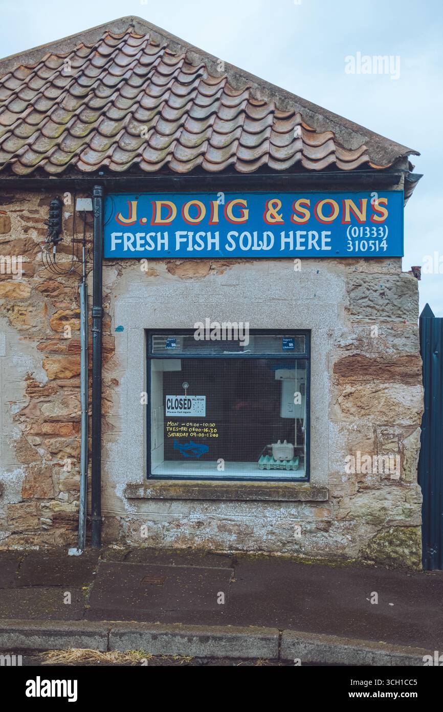 Tucked beside Anstruther, Cellardyke is a charming old fishing village ...